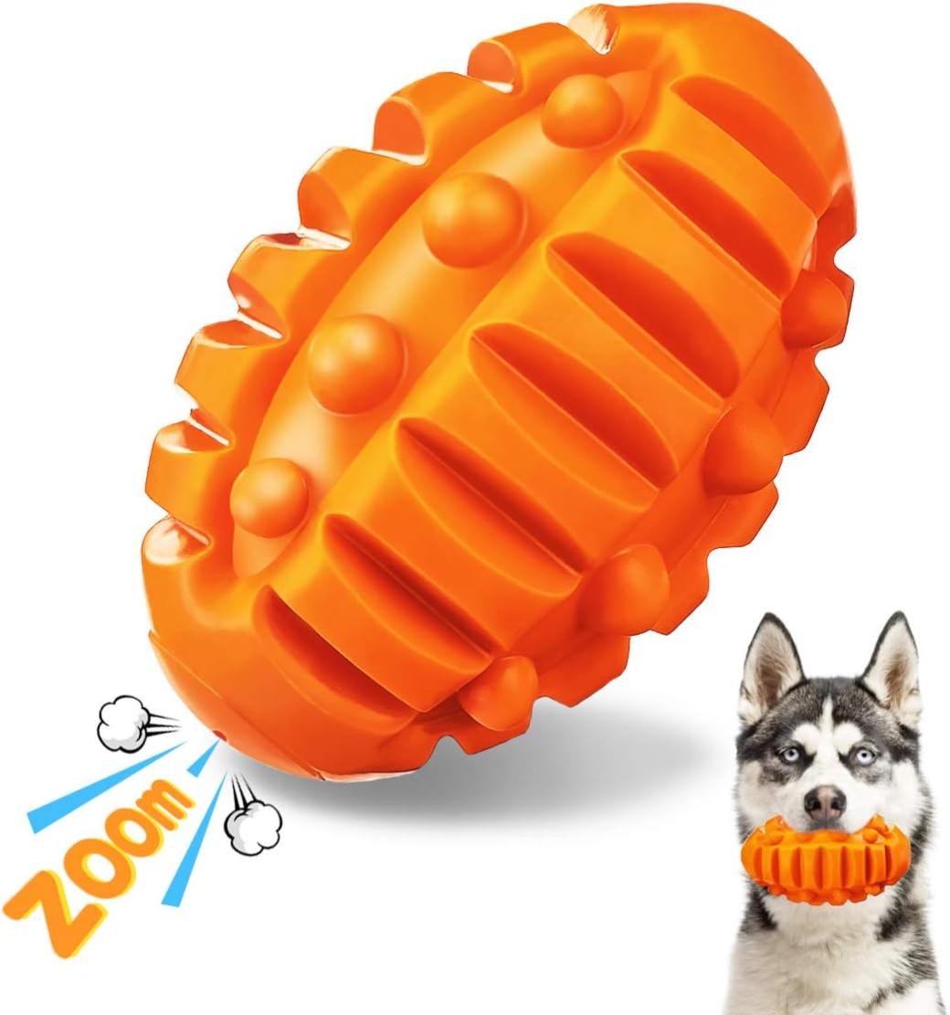 LEMROE Jouet Chien Indestructible Jouet pour Chien Balle Chien Jouet à mâcher Robuste Balle ...