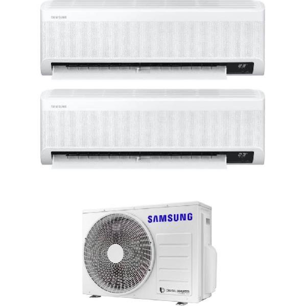 Samsung AR07TXCAAWK + AR07TXCAAWK + AJ040TXJ2KG - Condizionatore Dual ...