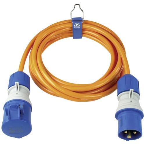 As Schwabe 62431 Alimentation Rallonge 16 A Orange 5 M H07bq F 3g 25
