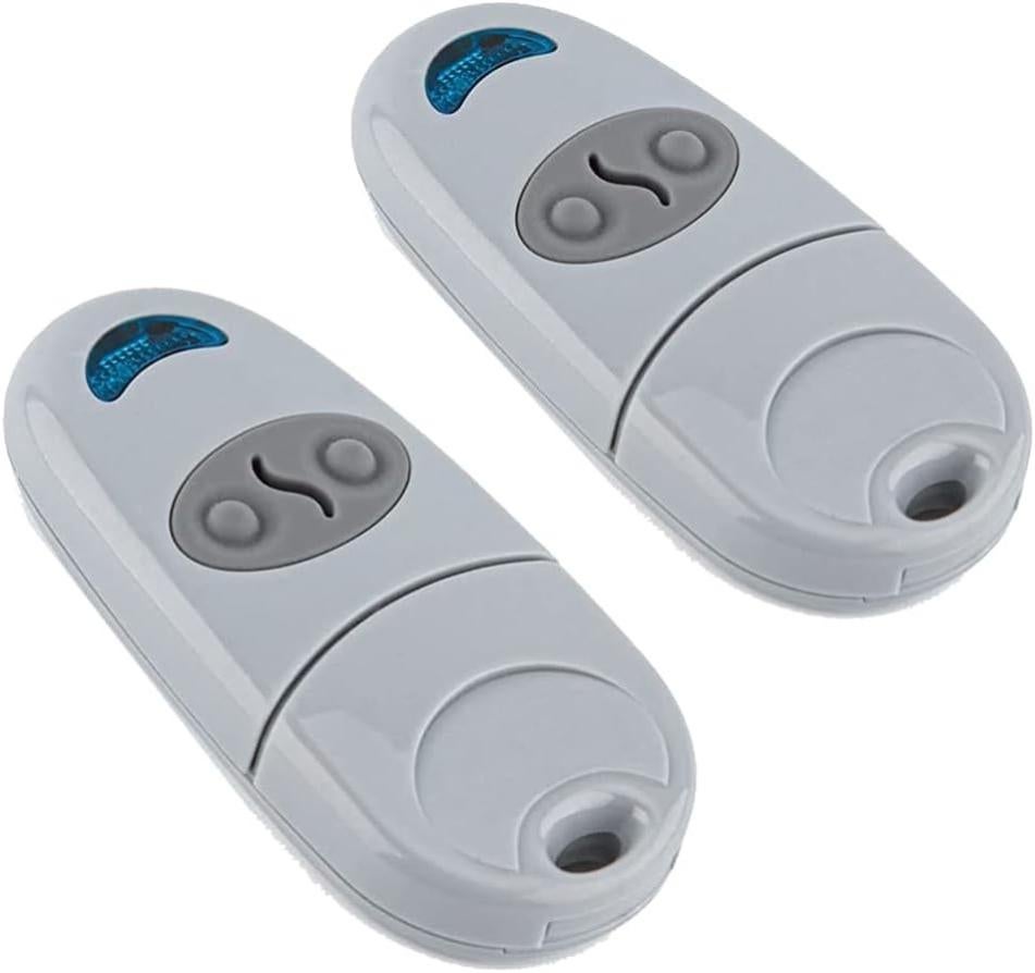 Pack 2 Télécommandes Universelles Portail Garage Came Top 432NA ...