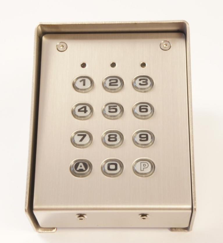 Clavier à code filaire SU2SAB avec touches ABS et boîtier inox en ...