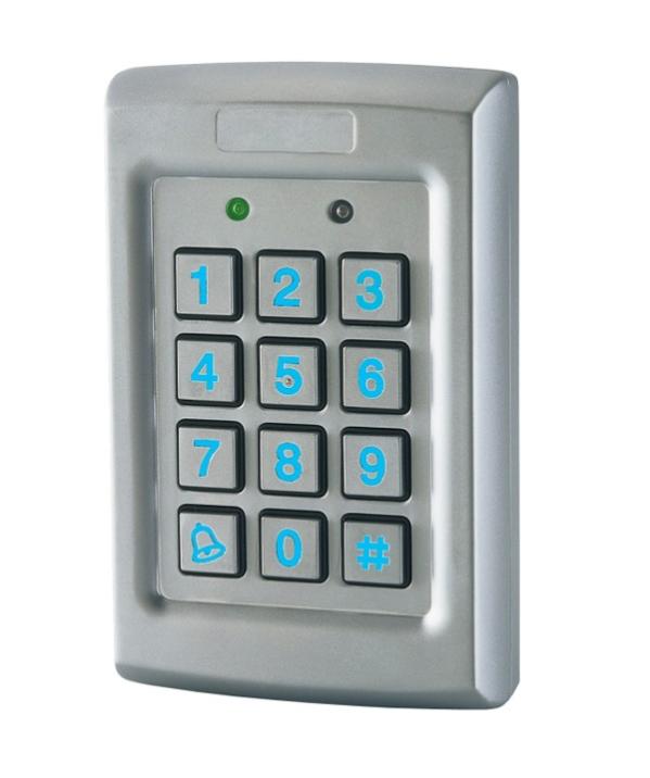 Clavier à code filaire rétro-éclairé en acier inox DIGYELITE- King ...