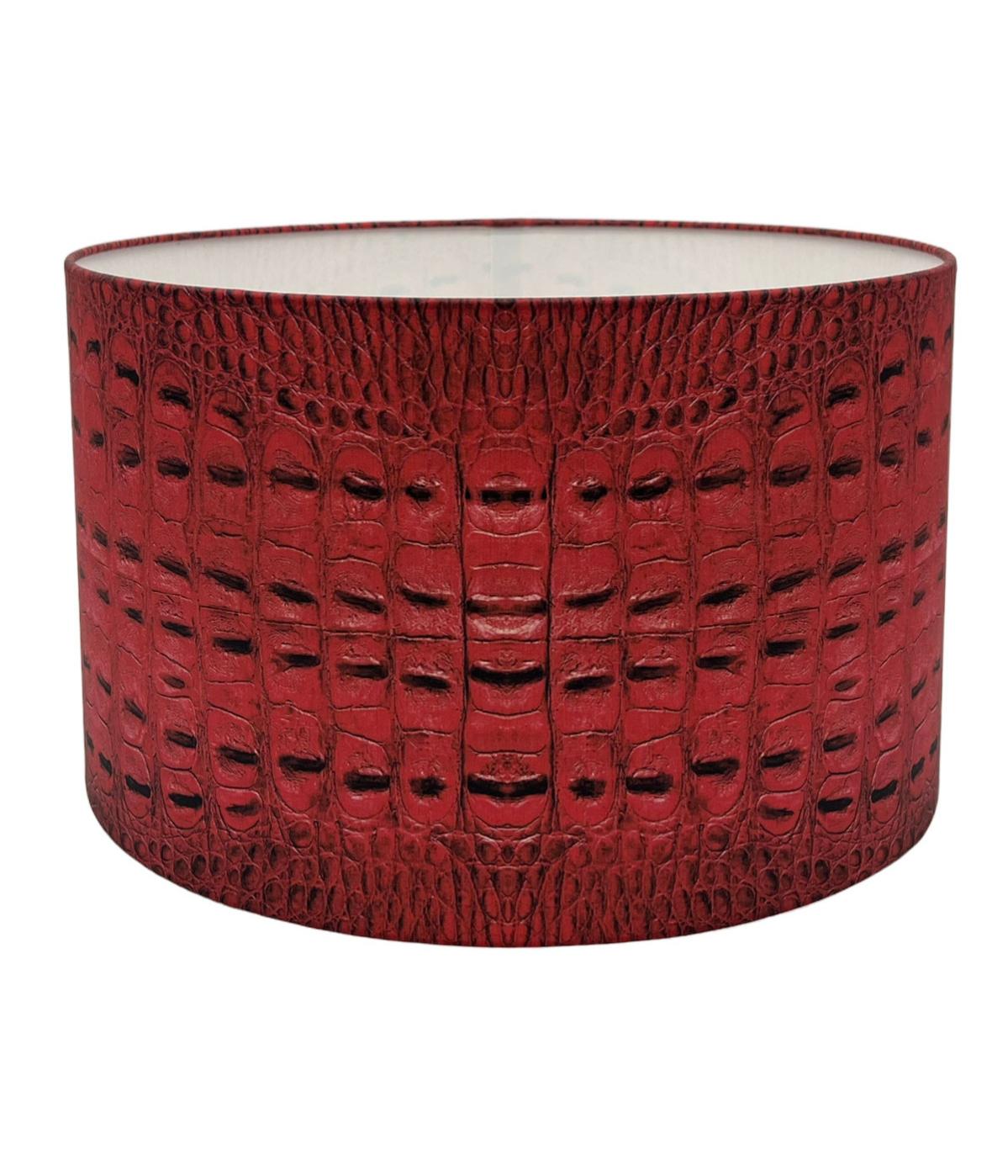 Abat-jour Lampadaire Rouge D: 45 x H: 25 | Leroy Merlin