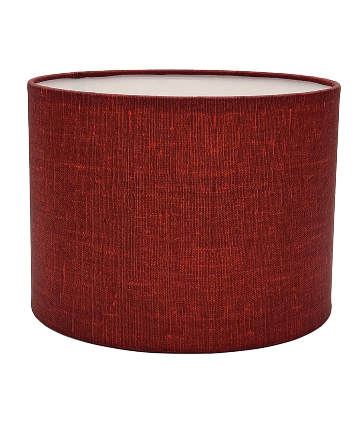 Abat-jour Effet Lin Lie de Vin | Leroy Merlin