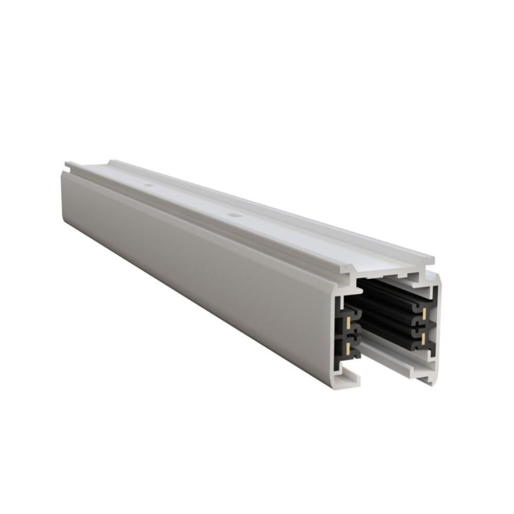Binario Moderno Busbar Trunkings Trinity Alluminio Bianco 1M | Leroy Merlin
