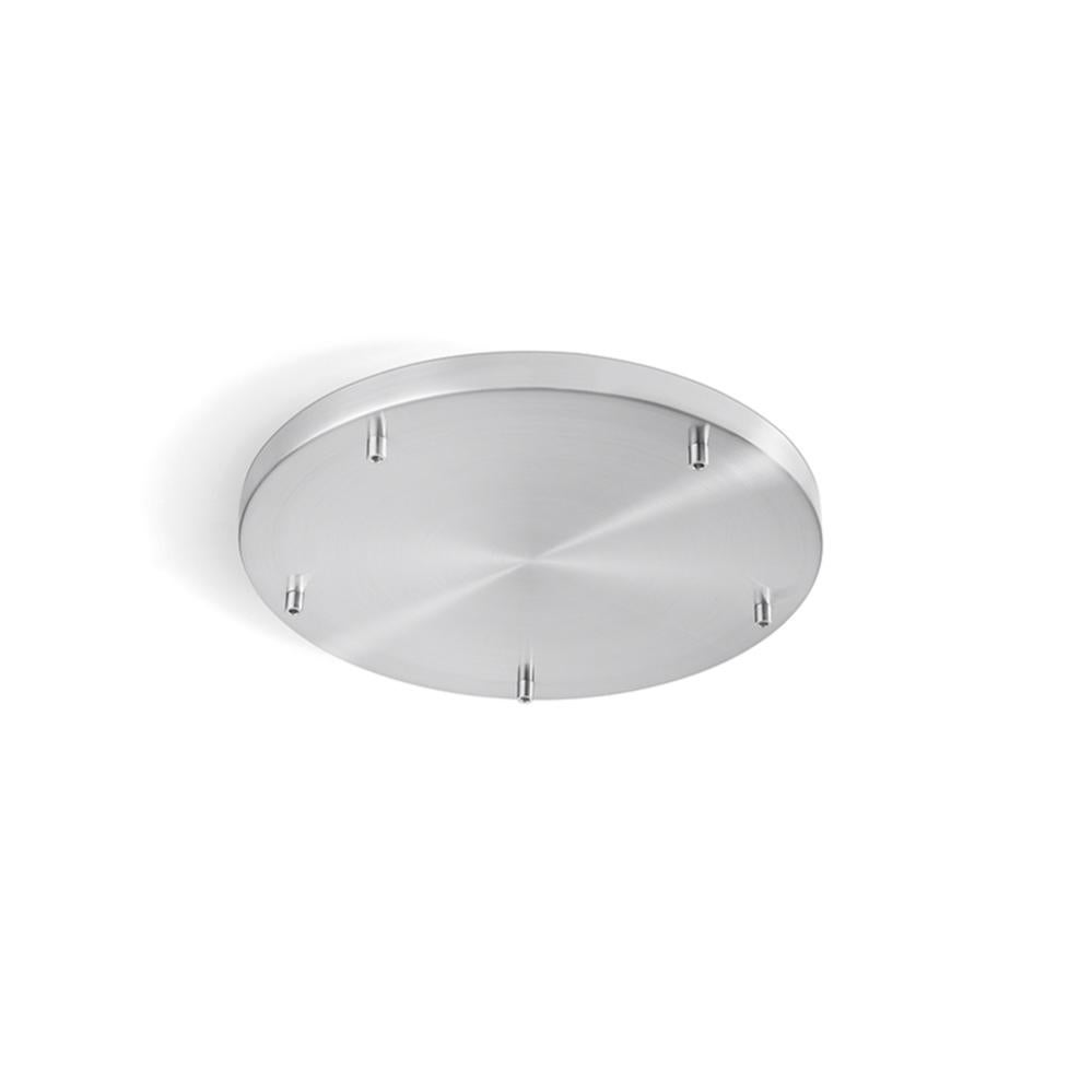 Rosone Multicavo Metallo 5 Fori Cromo Lucido | Leroy Merlin
