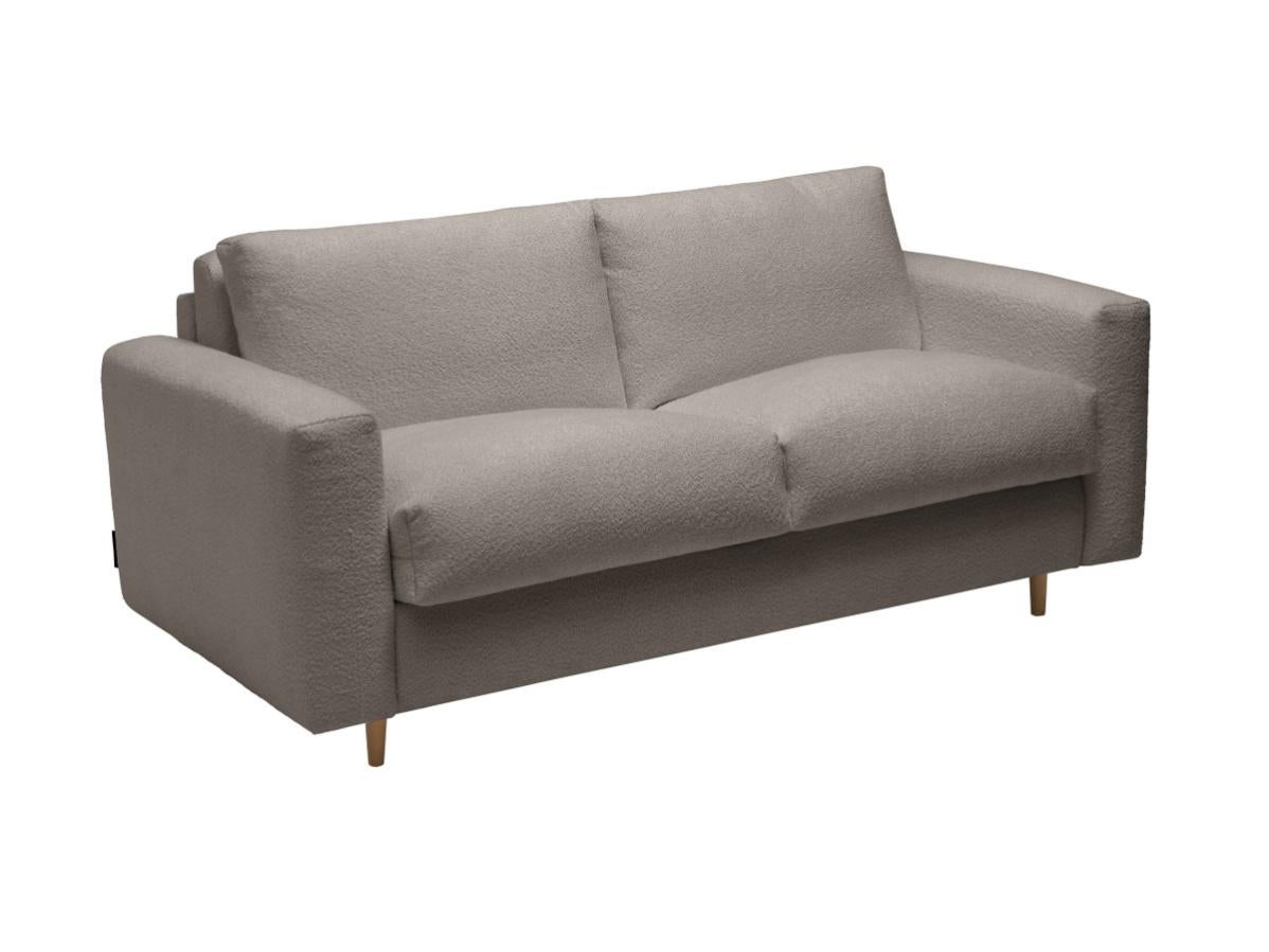 BOBOCHIC Canapé droit convertible COCOONE ouverture express tissu ...