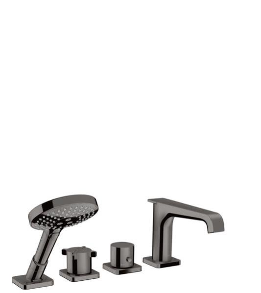 Hansgrohe Axor Citterio E Cerchio per vasca da bagno a 4 fori con ...