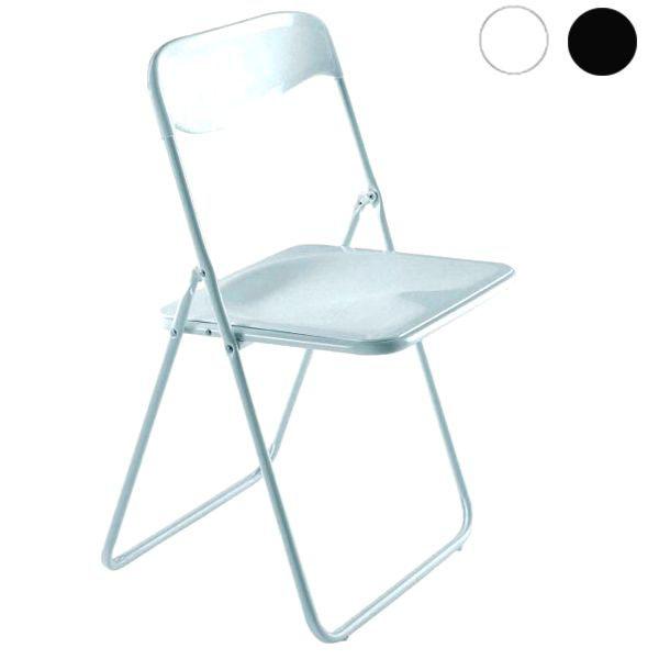 Metal Far 200BIA Sedia Pieghevole da Giardino in Acciaio Bianco ...
