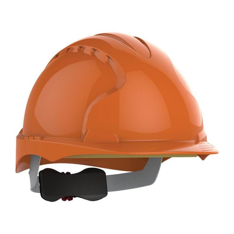 Casque de sécurité EVO3. bouchon à vis. EN 397. orange | Leroy Merlin