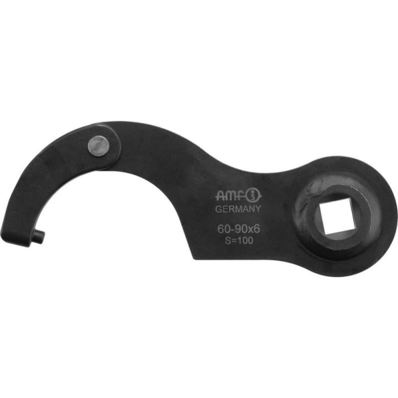 Clé à crochet articulée avec pivot 95-165mm pour clé dynamométrique 3/4 ...