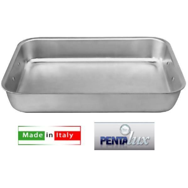 Pentalux 17630 Teglia Lasagnera Alluminio cm 30x6h con Anelli | Leroy ...
