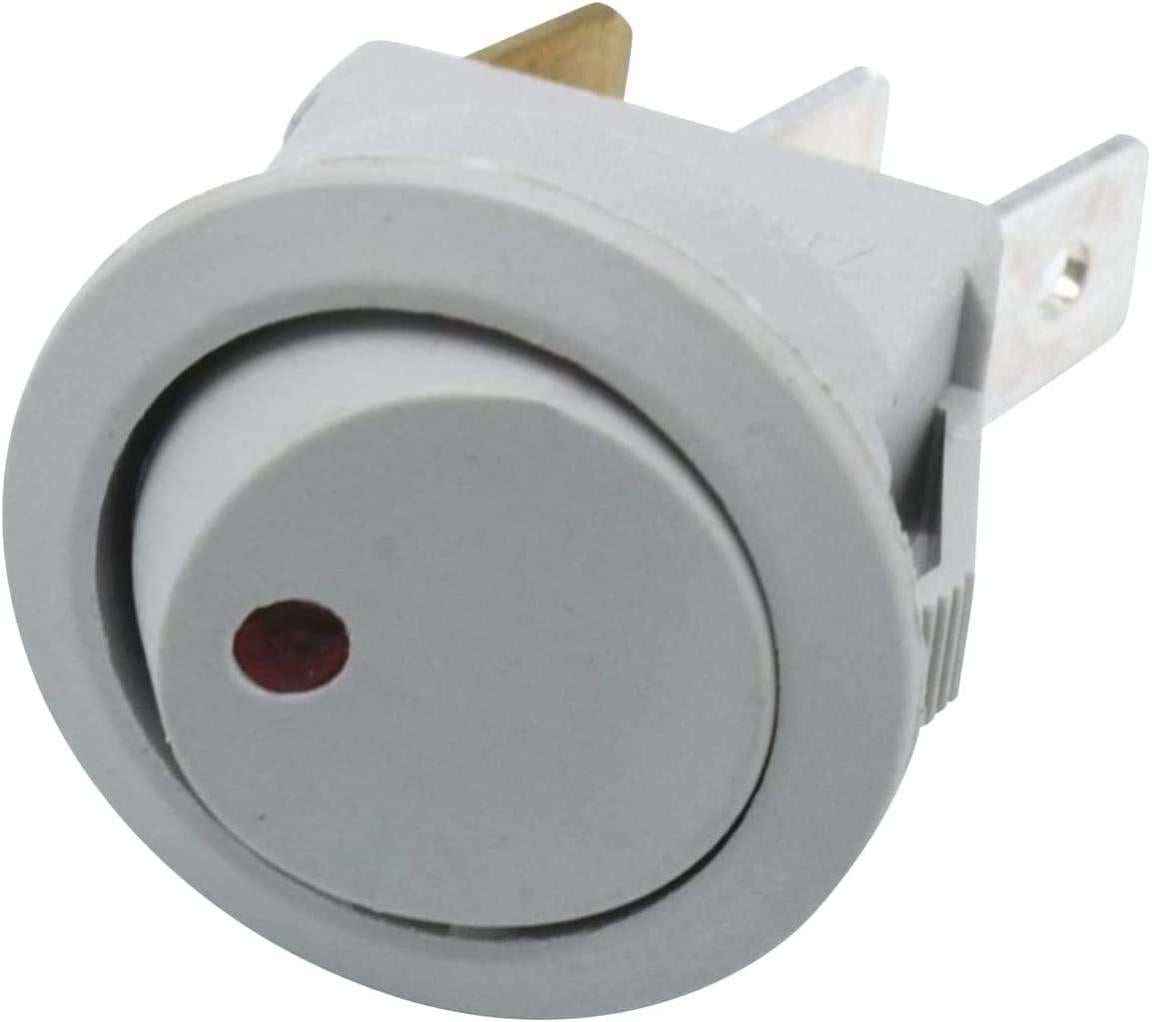 Interrupteur gris de remplacement pour friteuse compatible Moulinex ...