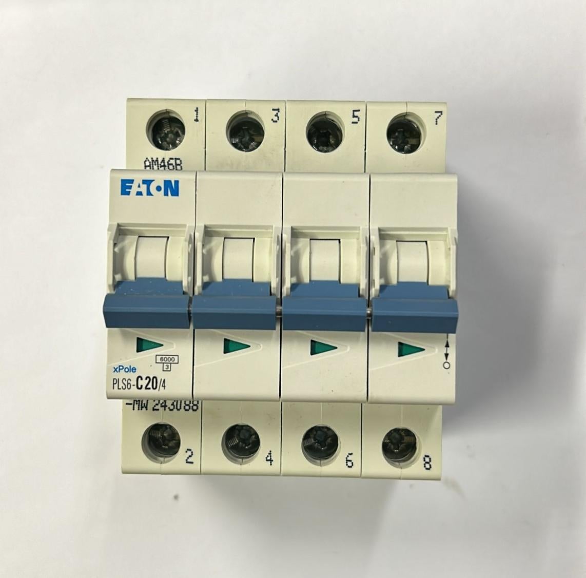 EATON - INTERUTTORE AUTOMATICO MAGNETICO PLS6-C20/4*** | Leroy Merlin