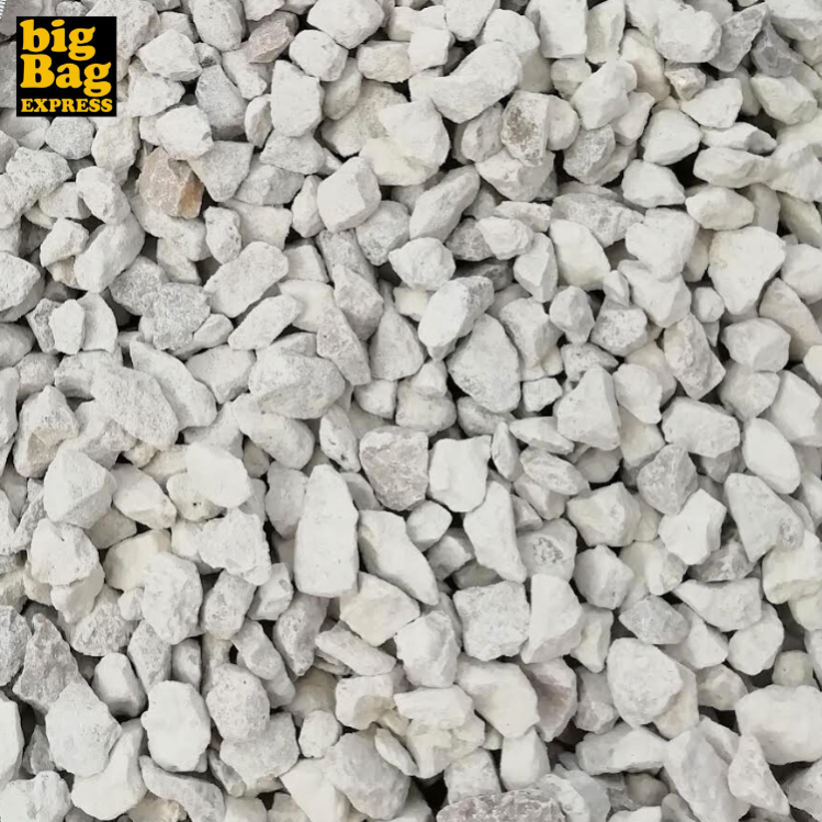 PACK 14M² Gravillon Calcaire Blanc Ø 6/14 mm (28 X Sac de 25Kg ...