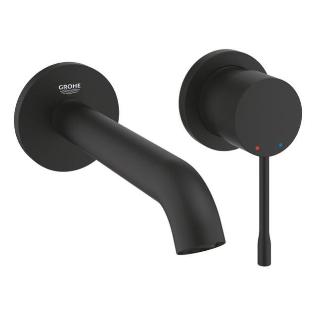 Grohe Essence New Mitigeur lavabo - Phantom black | Leroy Merlin