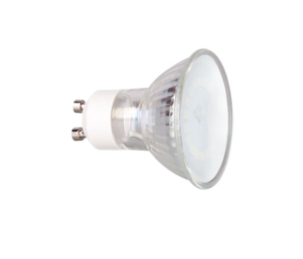 Bombilla Led dicroica 120º DUOLEC GU10 luz cálida 6W- | Leroy Merlin