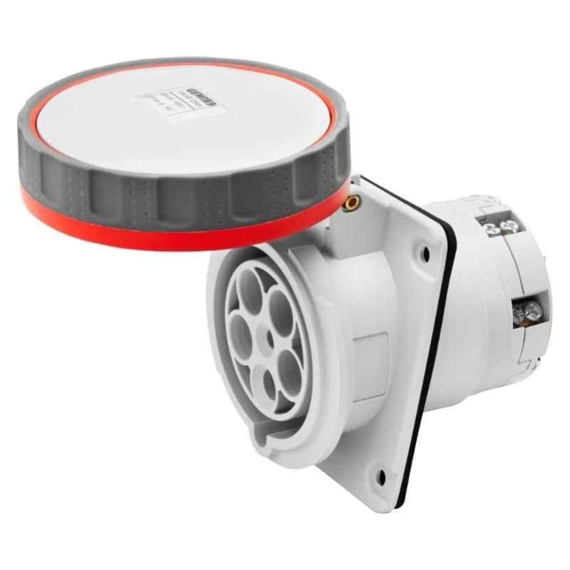 Gewiss base fija de empotrar a 10° hp ip66/ip67 3p+n+t 63a GW63254PH ...