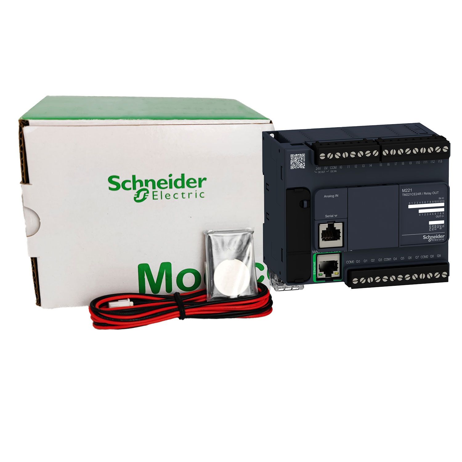 TM221CE24R Automate Schneider Modicon M221 - Contrôleur 24 entrées ...