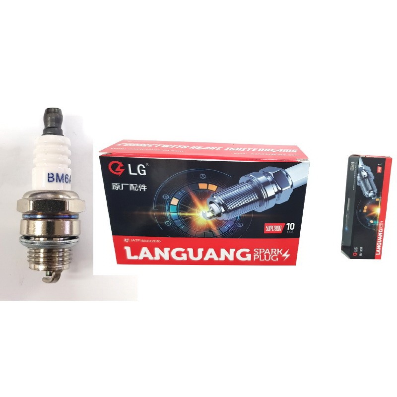 BUJIA PARA MOTOSIERRA Y DESBROZADORA | Leroy Merlin