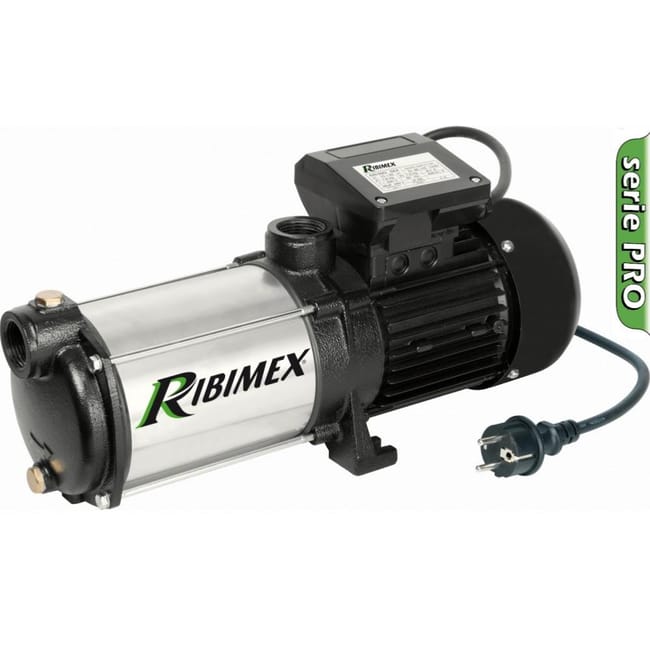 Pompe à eau de surface multicellulaire auto-amorçante PRO Turbines inox ... Pompe à eau de surface multicellulaire auto-amorçante PRO Turbines inox ...