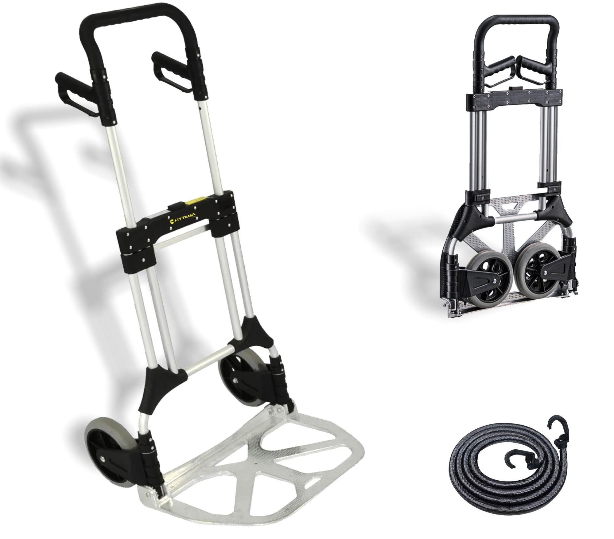 Chariot pliant à roulettes en aluminium FOLD STRONG Capacité MAX 200KG ...