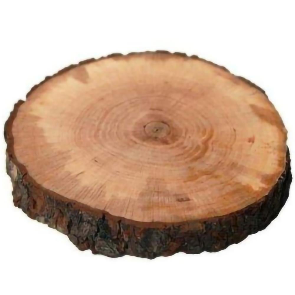 Tagliere Rotondo In Legno Corteccia Diametro 19-24 Tronco Vassoio ...