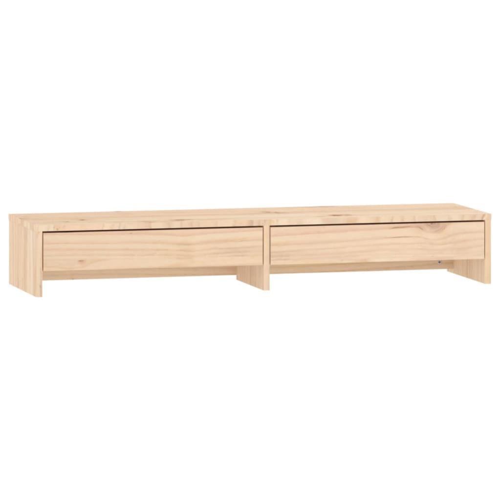 Support pour moniteur 100 x 27 x 15 cm bois de pin solide 02_0004458 ...
