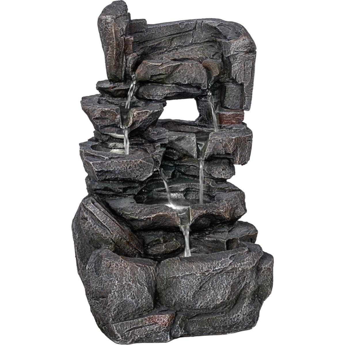 STILISTA® Fontaine de Jardin Cascade - Décorative, 47x28x25 cm ...