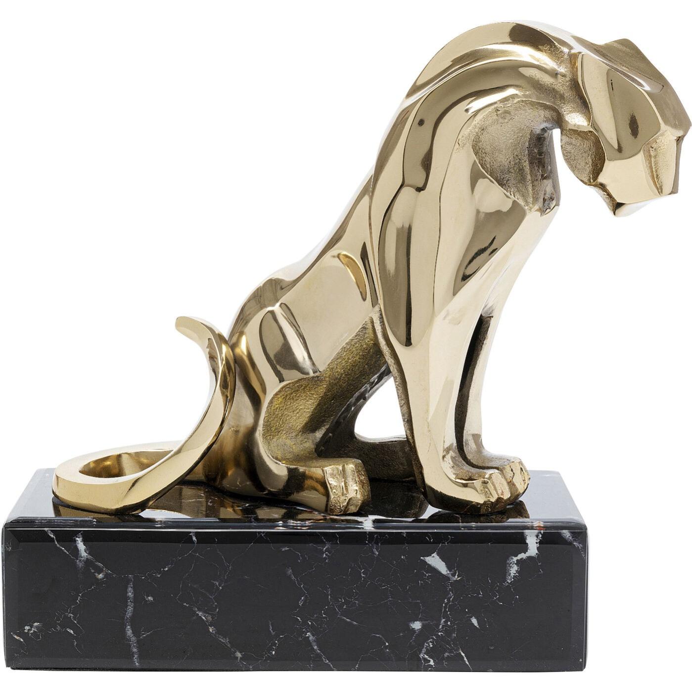 Déco lion noir et doré Kare Design | Leroy Merlin