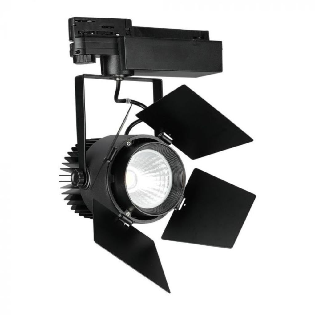 Samsung Chip LED Track Light 33W Color Negro 4000K | Leroy Merlin