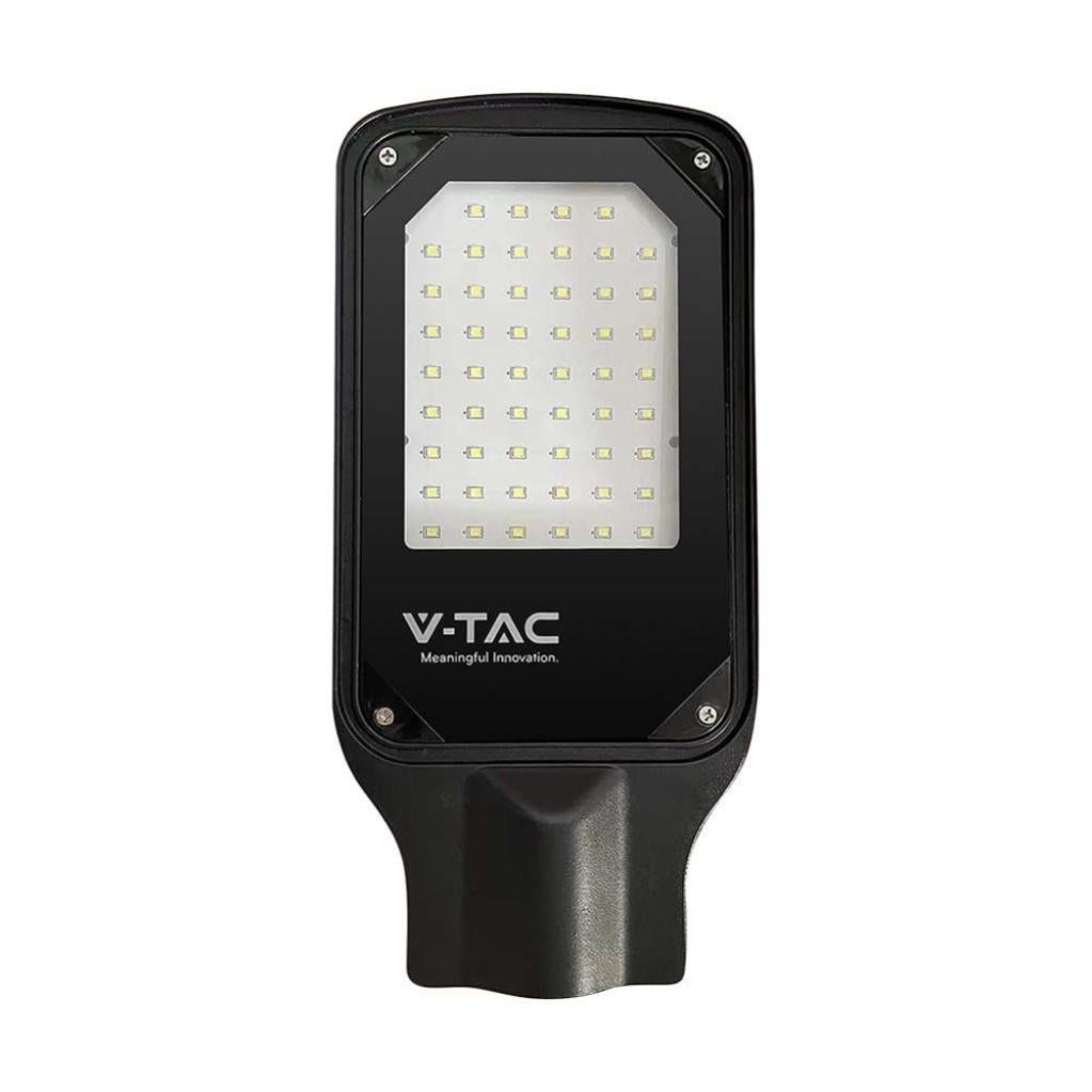 V-TAC VT-15057ST Lampadaire LED SMD 50W 85LM/W 6500K slim aluminium ...