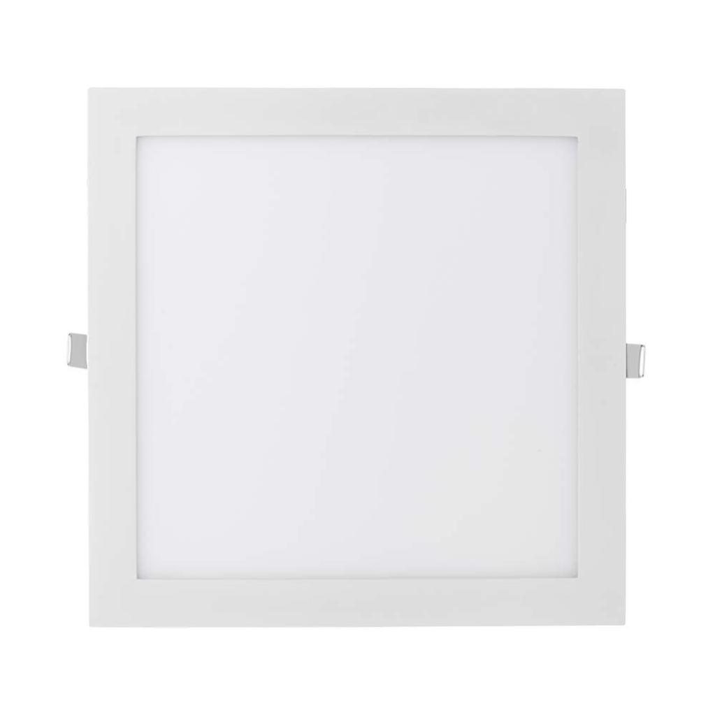 V-TAC VT-2407 mini panel led empotrable 24W cuadrado luz blanca cálida 3000k sku 214887 | Leroy ...