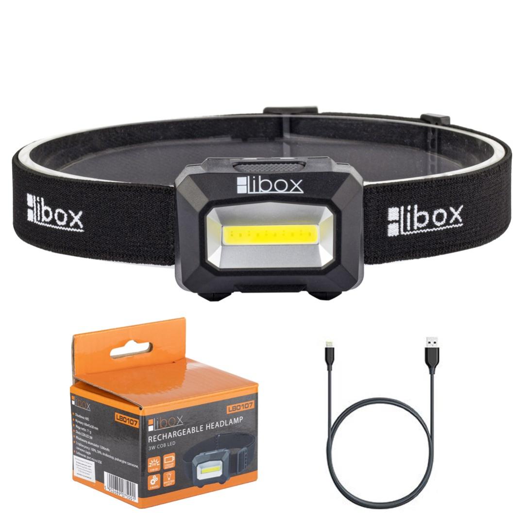 Torcia Libox LB0107 Torcia nera ad archetto LED | Leroy Merlin
