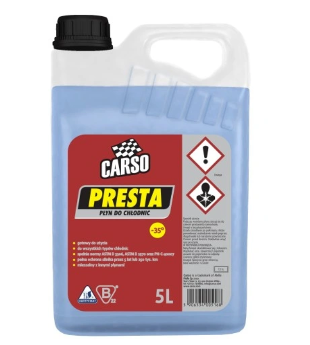 Carso Presta -35 C 5l blu - liquido per radiatori | Leroy Merlin
