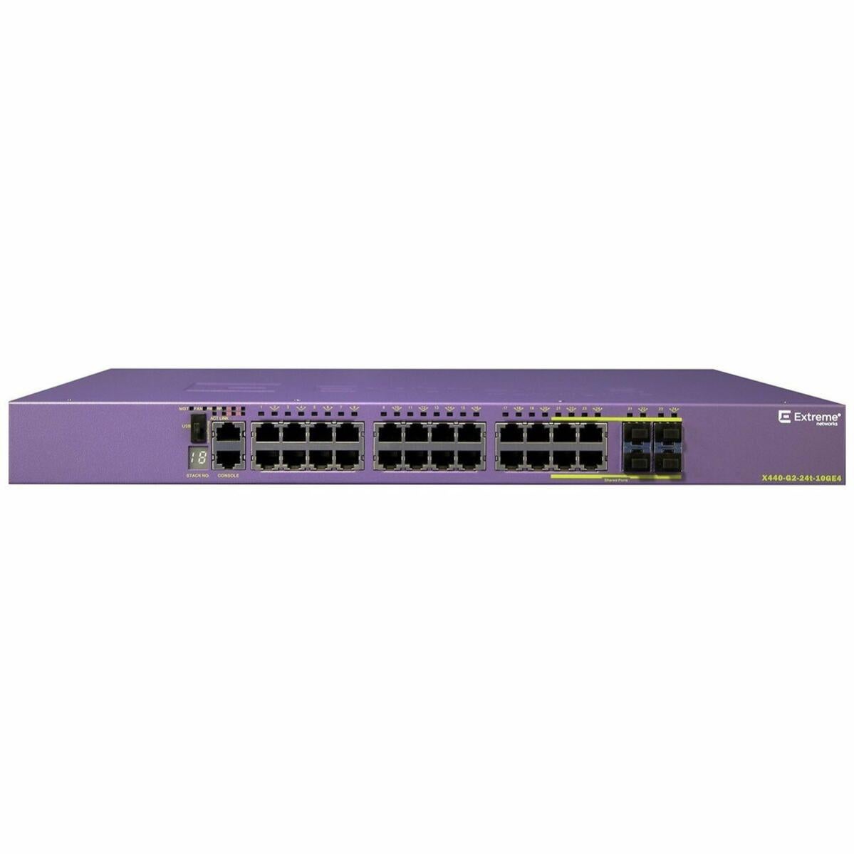 Switch Extreme Networks X440-G2-24T-10GE4 | Leroy Merlin