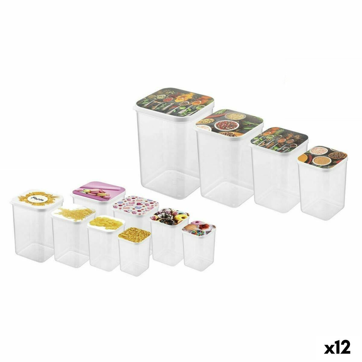 Set de Botes Qlux Polipropileno 4 Piezas (12 Unidades) | Leroy Merlin