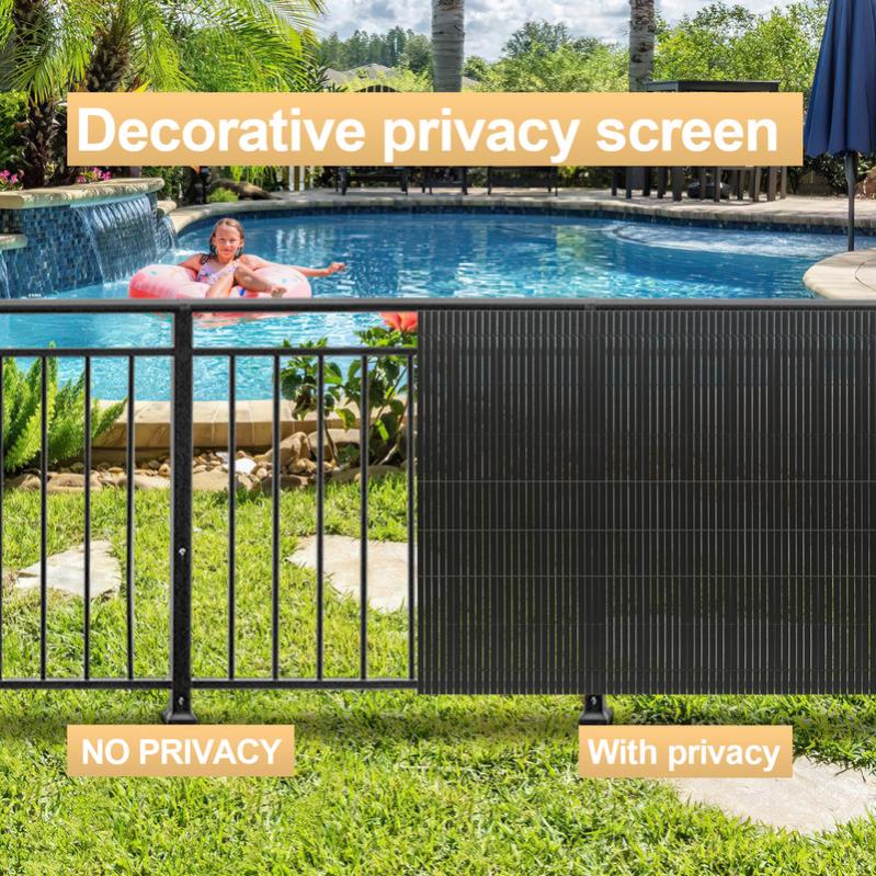 Canisse in PVC per il giardino, Recinzione frangivento per balconi ...