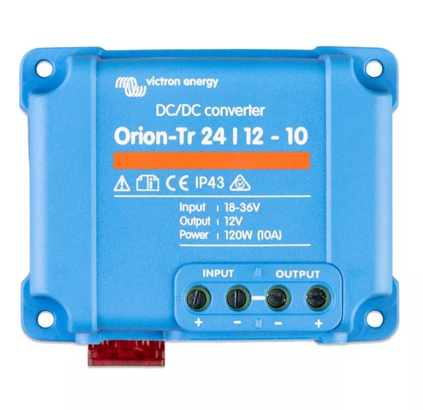 Convertitore di energia Victron Orion-Tr 24/12-10 120W | Leroy Merlin