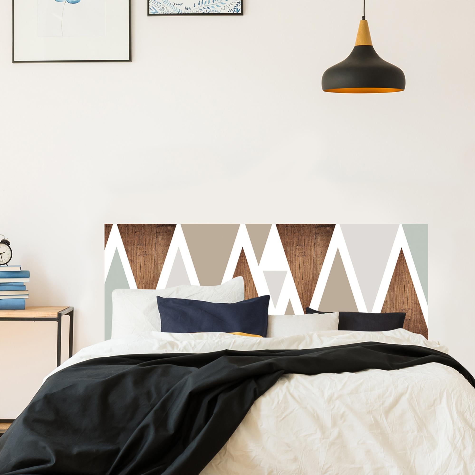 Sticker tête de lit, bois pour un intérieur de chambre cosy scandinave ...