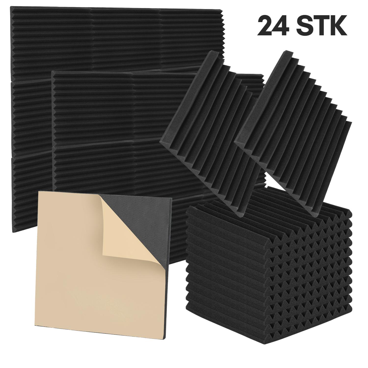 Schiuma acustica (TIPO 30x30x2,5 cm) per un efficace isolamento ...