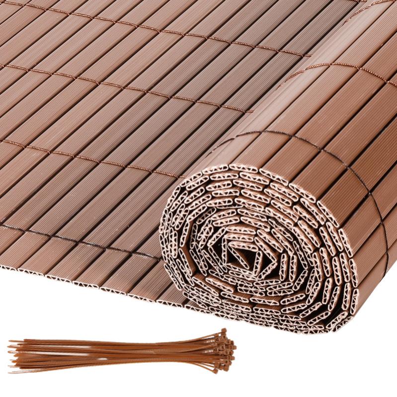 Canisse in PVC per il giardino, Recinzione frangivento per balconi ...