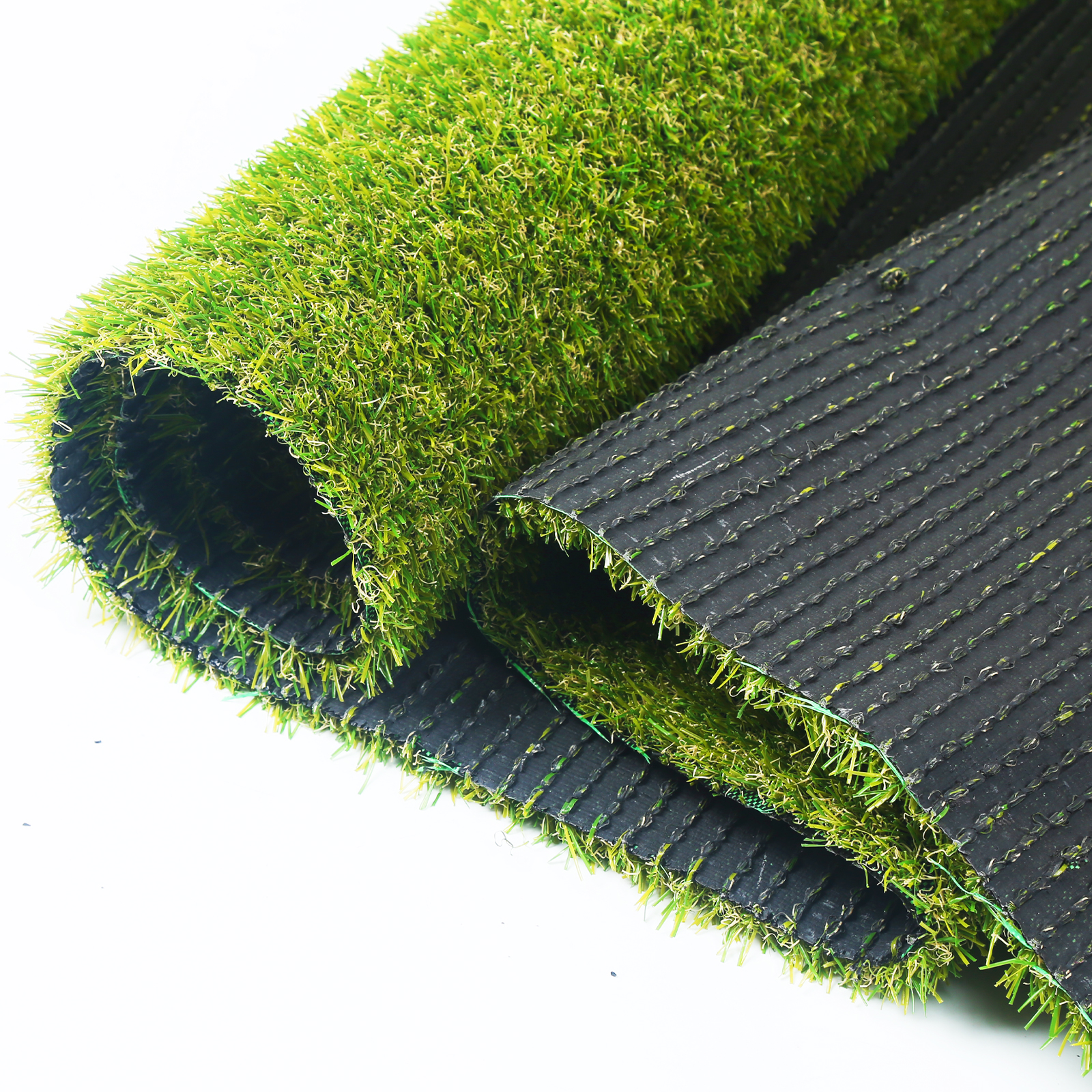 200 x 100 cm Gazon Artificiel Synthétique Exterieur Tapis Herbe Artificielle Résistant aux UV ...