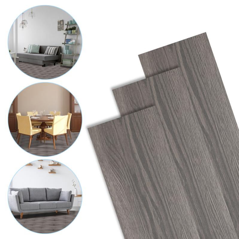 Lames de sol PVC adhésives -Boite de 28 lames vinyle auto-adhésives - 4 ...