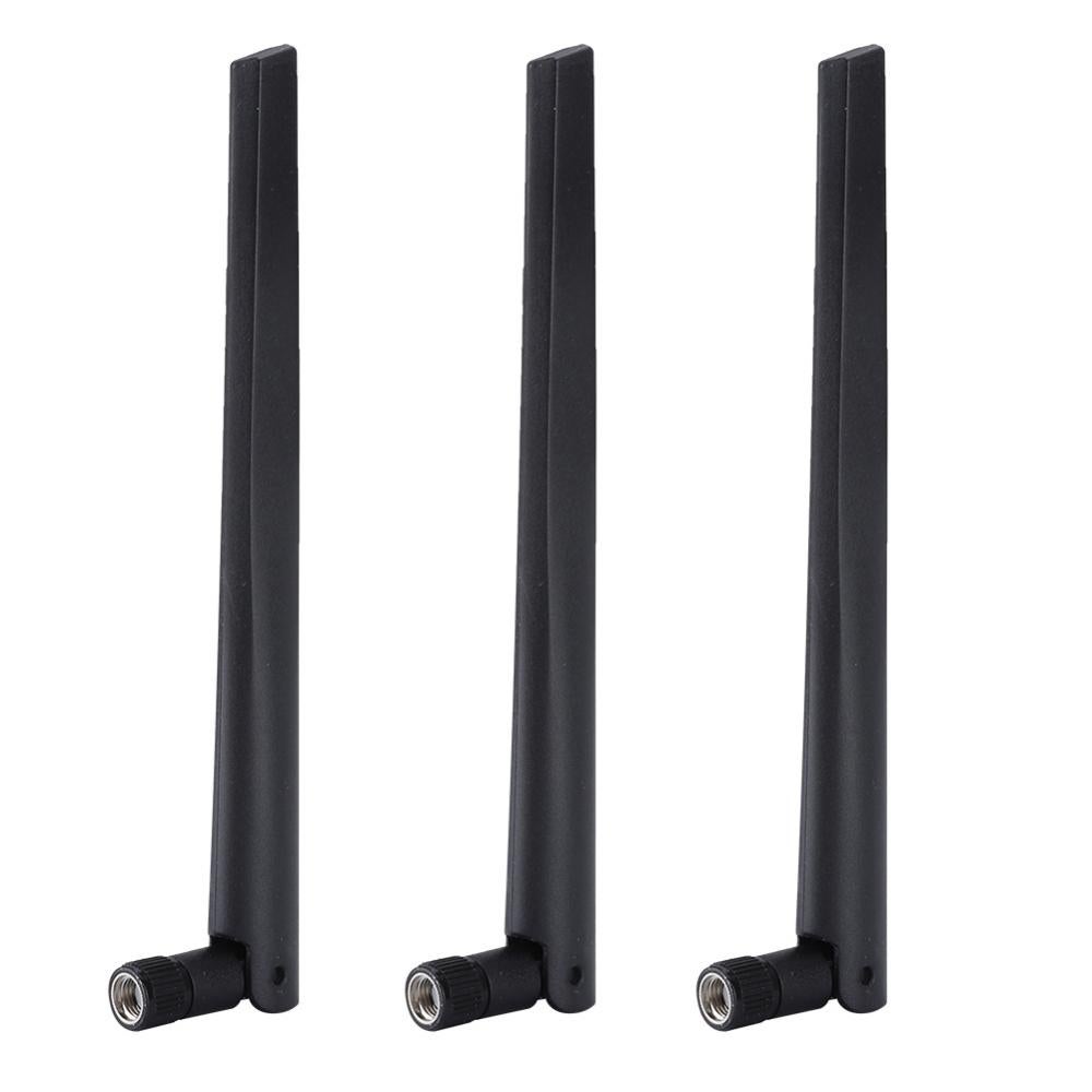 3PCS WiFi Router SMA Tarjeta de red inalámbrica Antena externa para ...