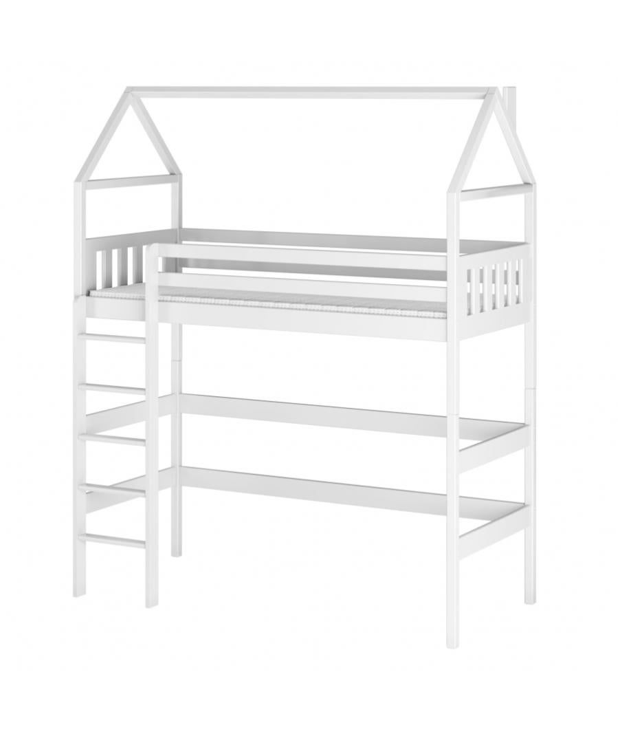 LETTO ALTO A CASA COLORADO - Bianco - 80 x 180 | Leroy Merlin