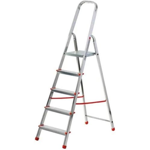 Scala Scaletto 5 Gradini per uso professionale in Alluminio Portata 150 ...