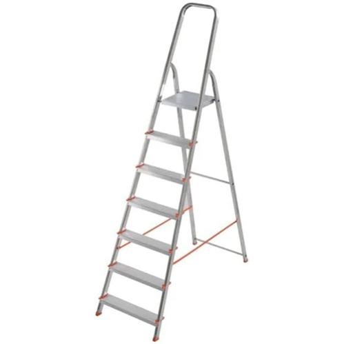 Scala Scaletto 7 Gradini per uso professionale in Alluminio Portata 150 ...