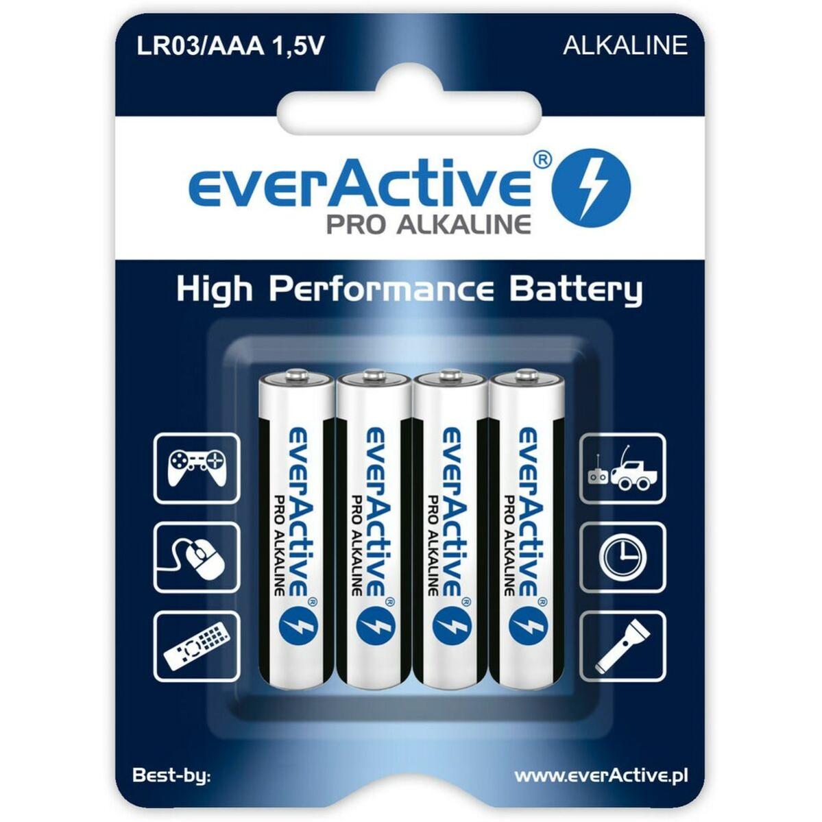 Batteries EverActive LR64BLPA 1,5 V (4 Unités) | Leroy Merlin