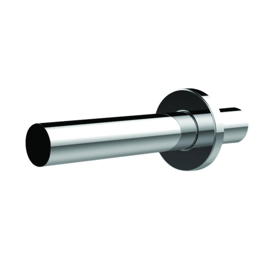 Sortie murale laiton Ø32mm, L. 190mm, rosace ABS chromé Ø70mm | Leroy ...